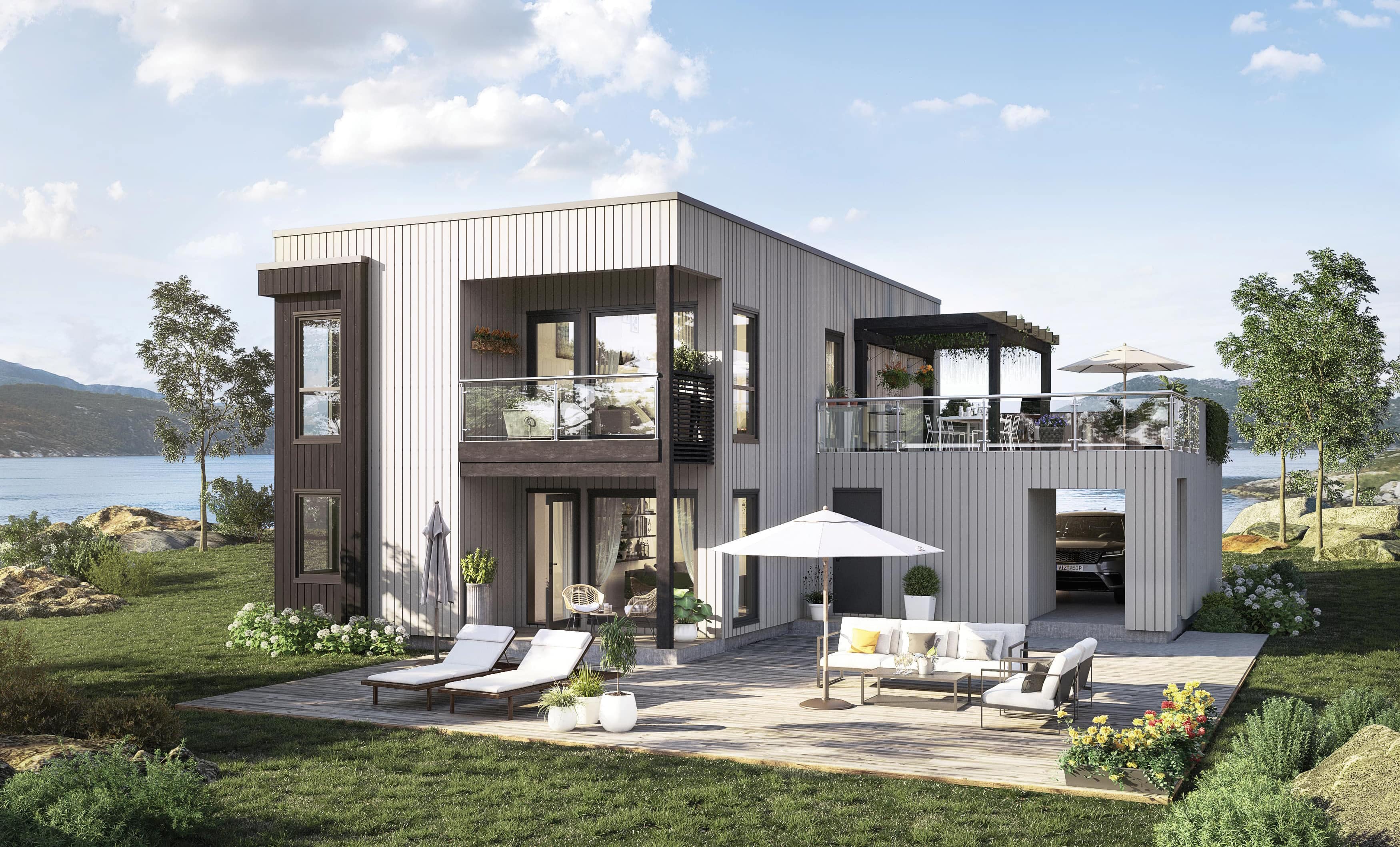 Hustyper i moderne, herskapelig og klassisk stil - Skalahus